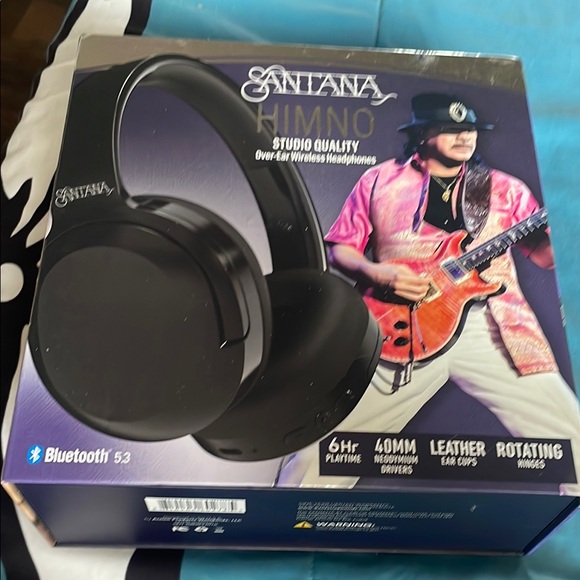santana | Headphones | New Santana Himno Wireless Headphones Black ...